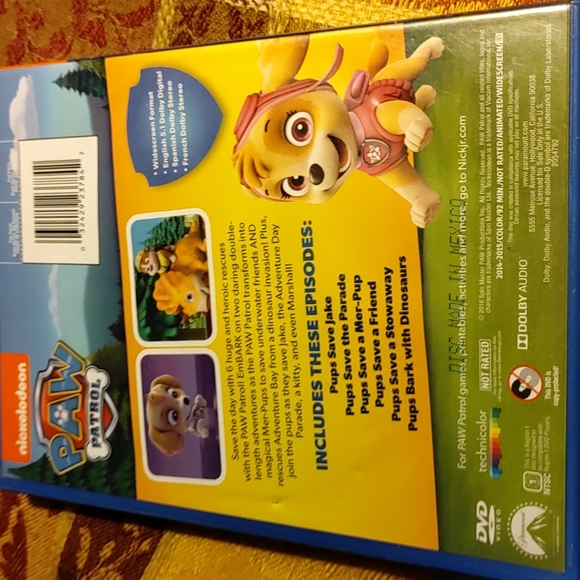 technicolor | Other | Nickelodeon Paw Patrol Dvds Movie | Poshmark